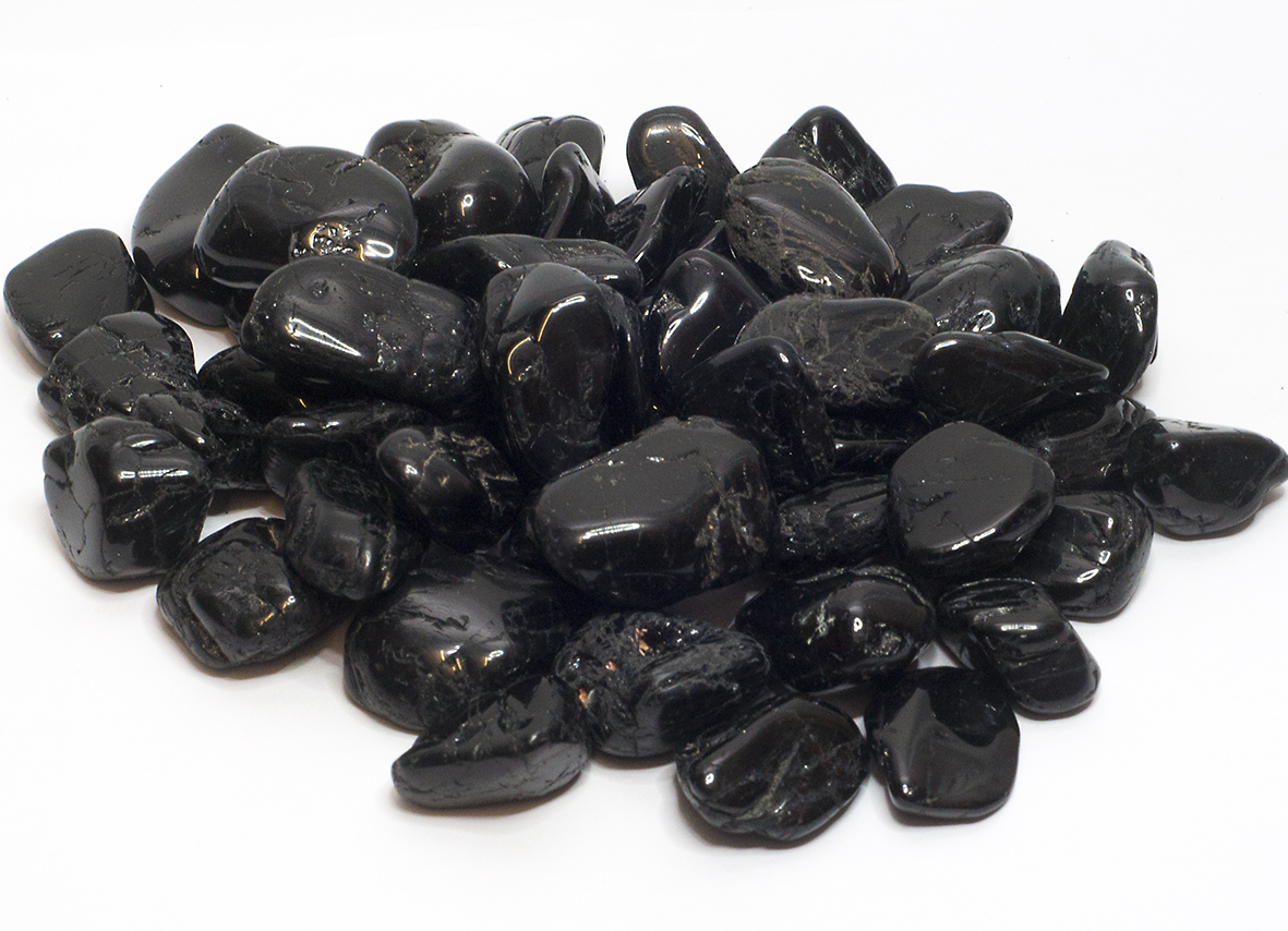 STONES and SPIRIT - Turmalin schwarz/Schörl, Größe L